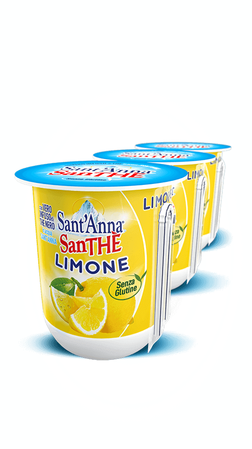 SanThè Classics - lemon tea, peach tea and green tea