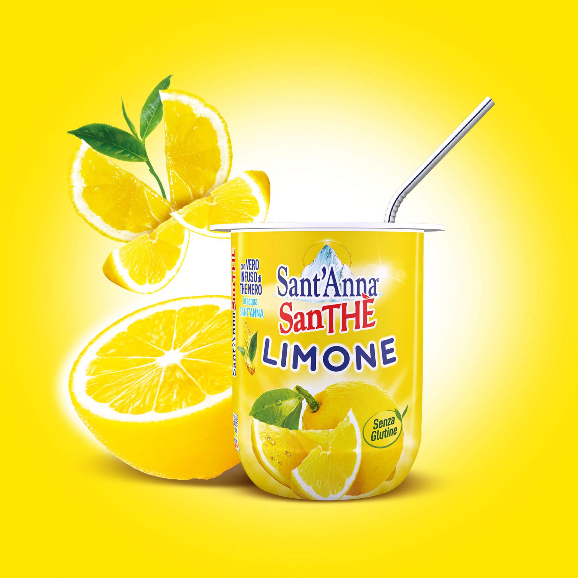 SanThè Classics - lemon tea, peach tea and green tea