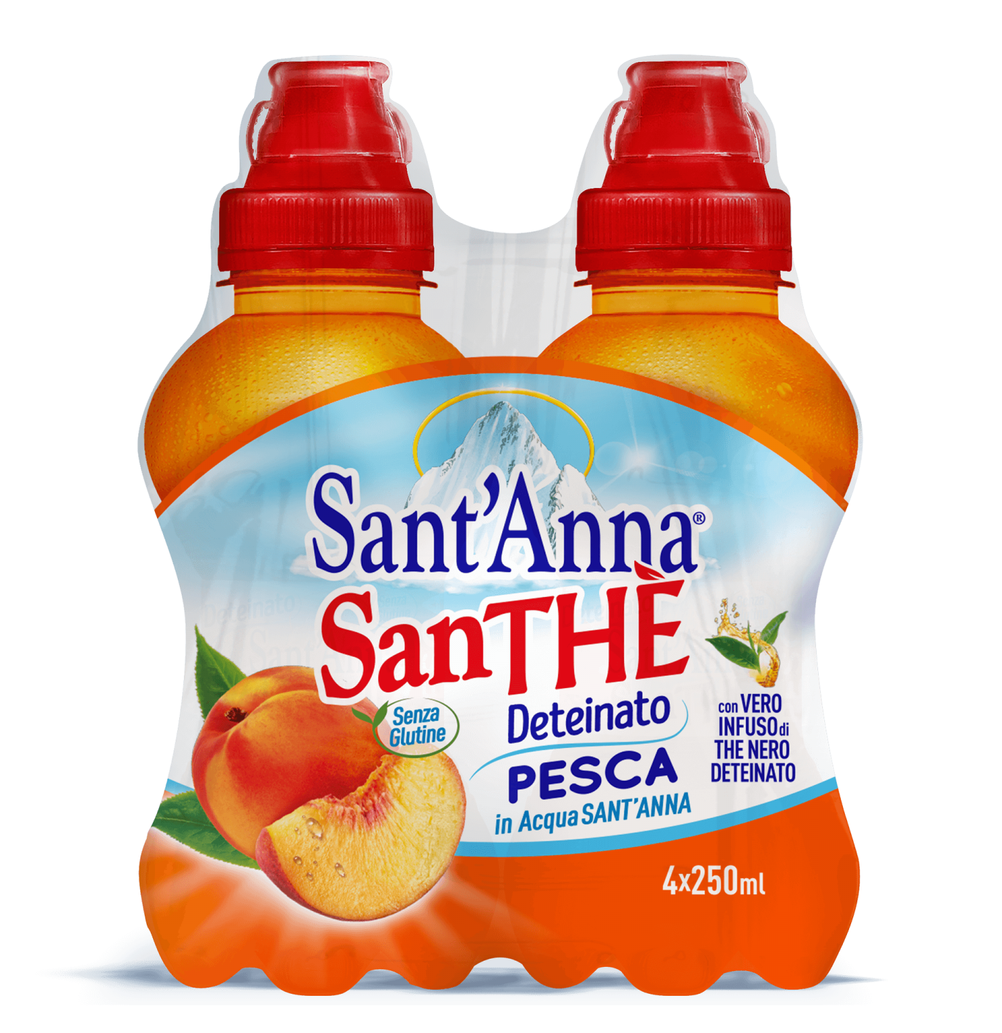 SanThè Classics - lemon tea, peach tea and green tea