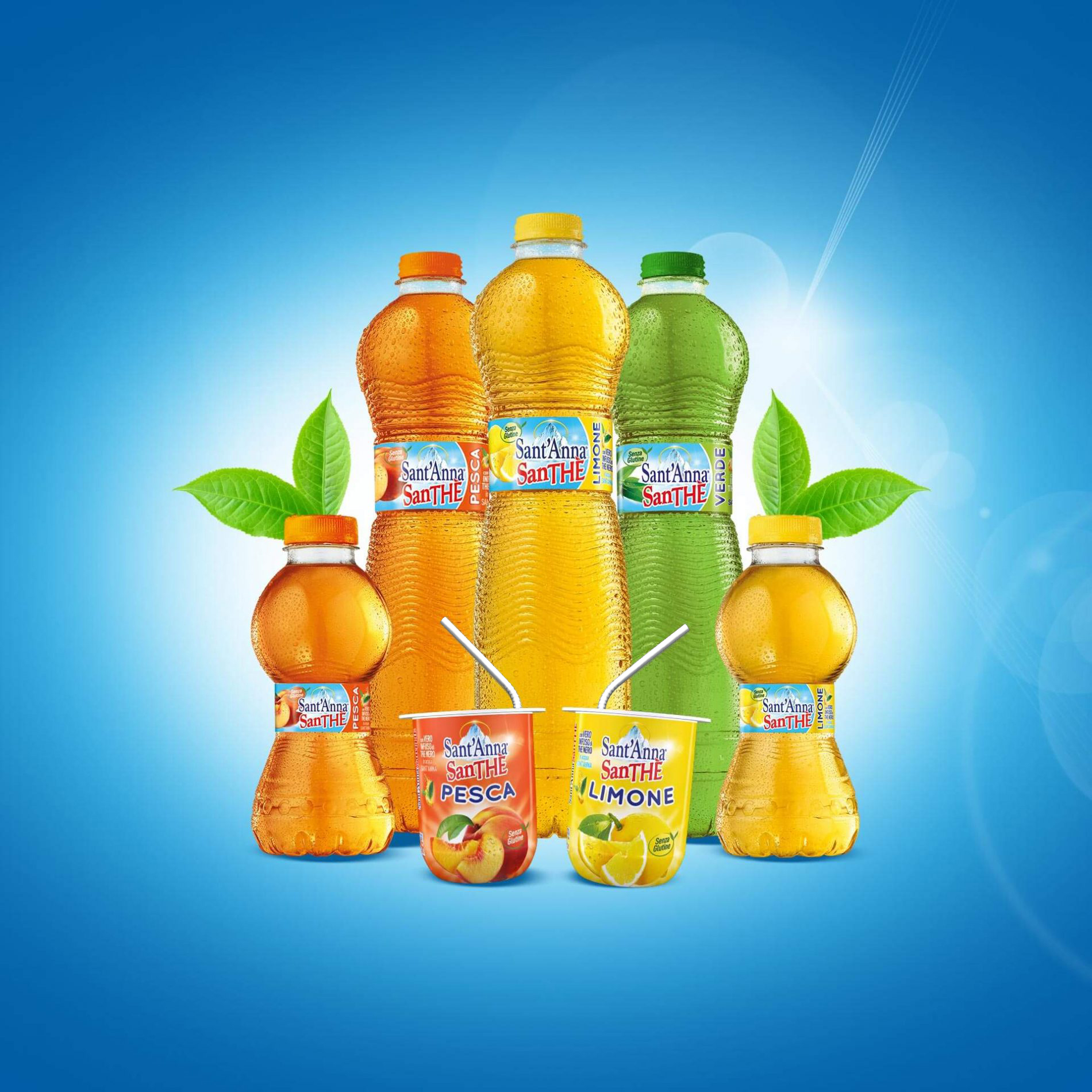 SanThè Sant’Anna, vero infuso di thè in Acqua Sant'Anna